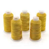 China DIY Metallic Yarn Don't Miss Out on Our High Tenacity Gold Silk Embroidery Thread for sale