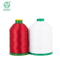 China 210D High Tenacity Polyester Bonded Thread for Handbag Twisted and Filament Yarn Type for sale
