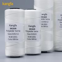 China 210d/12ply 100% High Tenacity Polyester Thread for Crochet and Quilting in Multicolor for sale