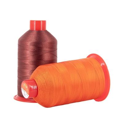 China 3000m Cone Nylbond Tkt-40 White Strong Bonded Thread for Upholstery 210D/3 40 Tex70 for sale