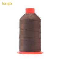 China 3000m Cone Nylbond Tkt-40 White Strong Bonded Thread for Upholstery 210D/3 40 Tex70 for sale