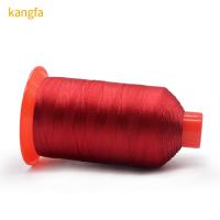 China 3000m Cone Nylbond Tkt-40 White Strong Bonded Thread for Upholstery 210D/3 40 Tex70 for sale
