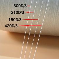 China Net Weight/cone 1.25kg 250D/3 35 100% Spun Polyester Yarn for Handwork High Tenacity for sale