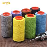 China 100g-400g Weight Knitting Wax Thread 0.8mm Flat Waxed Thread 200 meters for Leather for sale