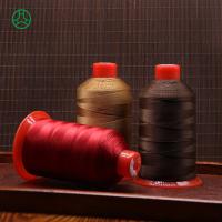 China High Tenacity 3000m Cone Nylbond Tkt-40 white Strong Bonded thread for Upholstery for sale
