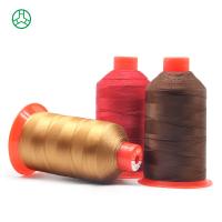 China High Tenacity 3000m Cone Nylbond Tkt-40 white Strong Bonded thread for Upholstery for sale
