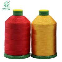 China High Tenacity 3000m Cone Nylbond Tkt-40 white Strong Bonded thread for Upholstery for sale