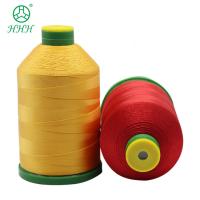 China High Tenacity 3000m Cone Nylbond Tkt-40 white Strong Bonded thread for Upholstery for sale