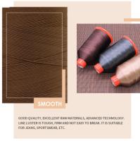 China Kangfa T90 92 Bonded Nylon Sewing Thread for Upholstery Outdoor Shoes Leather and Car Seat Leather for sale