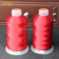 China Kangfa T90 92 Bonded Nylon Sewing Thread for Upholstery Outdoor Shoes Leather and Car Seat Leather for sale