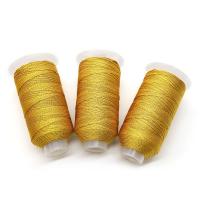 China Directly Sell Polyester Metallic Yarn Embroidery Machine Threads for Jewelry Findings for sale