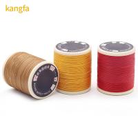 China Handmade Leather Sewing Wax Thread 150D/16 Strength Polyester Braided Rope for DIY for sale