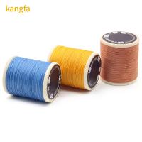 China Handmade Leather Sewing Wax Thread 150D/16 Strength Polyester Braided Rope for DIY for sale