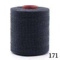 China Flat Waxed Sewing Thread 0.8mm 210D MERCERIZED Yarn Count for Handicraft Tool Stitching for sale