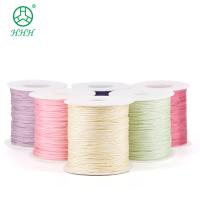 China 72 Jade Thread Customized Handmade Rope Bracelet Materials 0.8mm Braided Rope Design for sale