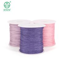 China 72 Jade Thread Customized Handmade Rope Bracelet Materials 0.8mm Braided Rope Design for sale