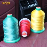 China 3000m Cone Nylbond Tkt-40 White Strong Bonded Thread for Upholstery 210D/3 40 Tex70 for sale