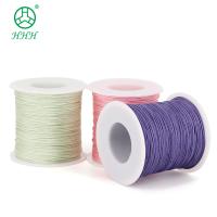 China 72 Jade Thread Customized Handmade Rope Bracelet Materials 0.8mm Braided Rope Design for sale