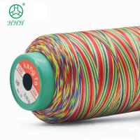 China Colorful High Tenacity Polyester Sewing Thread for Kangfa Industrial 3ply 6ply 5colors for sale