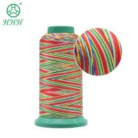 China Colorful High Tenacity Polyester Sewing Thread for Kangfa Industrial 3ply 6ply 5colors for sale