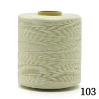 China Handicraft Tool 400G Weight 0.8mm 210D Flat Waxed Sewing Thread for Hand Stitching for sale