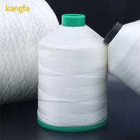 China High Tenacity 20 100% Spun Polyester Yarn 420D/3 in Raw White with 1.25g Weight for sale