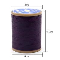 China High Tenacity Waxed Thread 150D 0.8mm for Bracelets Decoration Polyester Braided Rope for sale