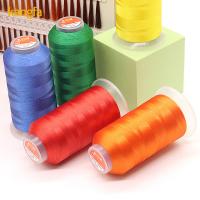 China 4000 Yard Kangfa 120d/2 Polyester 100% Industrial Embroidery Thread for Embroidery Machine for sale
