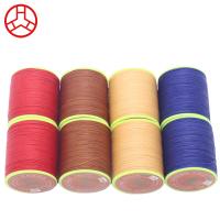 China 150D 0.8mm Core Spun Yarn Handmade Leather Sewing Wax Thread for Bracelets Decorate for sale