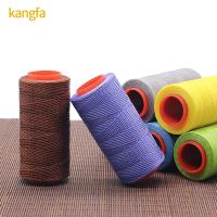 China Durable Flat Waxed Thread 260m 150D 1mm for Leather Sewing and Stitching in Multicolor for sale
