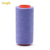 China Durable Flat Waxed Thread 260m 150D 1mm for Leather Sewing and Stitching in Multicolor for sale