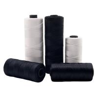 China Spun Yarn Type 100% Nylon Fishing Net Thread Made of 210D/12PLY 210D/18PLY Polyester for sale