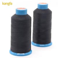 China 90 High Tenacity Bonded Thread Polyester Ring Twisted or TFO Twisted 100g Industrial Tex for sale