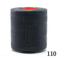 China Excellent 1 Spool 700y 1mm Flat Sewing Coarse Braid Waxed Thread For Leather Craft Repair for sale