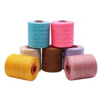 China Pattern Dyed 0.8mm High Tenacity Waxed Thread For Bracelets 100% Polyester Wax Thread for sale