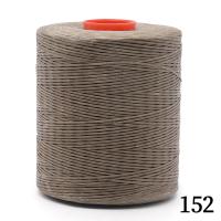 China Pattern Dyed 0.8mm High Tenacity Waxed Thread For Bracelets 100% Polyester Wax Thread for sale