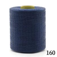 China Pattern Dyed 0.8mm High Tenacity Waxed Thread For Bracelets 100% Polyester Wax Thread for sale