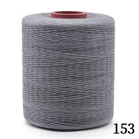 China Pattern Dyed 0.8mm High Tenacity Waxed Thread For Bracelets 100% Polyester Wax Thread for sale