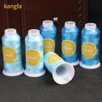 China Low Shrinkage 100% Polyester Thread for Embroidery Machine 5000 Yard 120D/2 720 Colors for sale