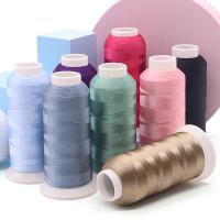 China 4000 Yard Pure Color Filament Yarn 100% Polyester Embroidery Thread for Machine 720 Colors for sale
