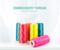 China 4000 Yard 120D/2 Filament Polyester Thread for Embroidery Machine Dyed Pattern Clothing for sale