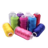 China 4000 Yard 120D/2 Filament Polyester Thread for Embroidery Machine Dyed Pattern Clothing for sale