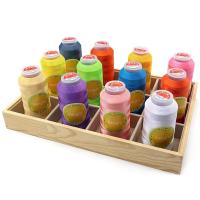 China Transparent Cone 720 Colors 120D/2 Machine Embroidery Thread 4000y with High Tenacity for sale
