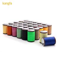 China 36g 0.55mm High Strength Cored Sewing Thread for Leather Sewing 80m Polyester Round Waxed Thread for sale