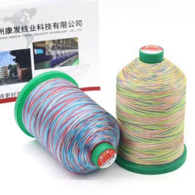 China 400g per roll 2mm Braided Thread 420D/16 Non Waxed Polyester Thread for Sewing Shoes for sale
