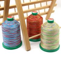 China 400g per roll 2mm Braided Thread 420D/16 Non Waxed Polyester Thread for Sewing Shoes for sale