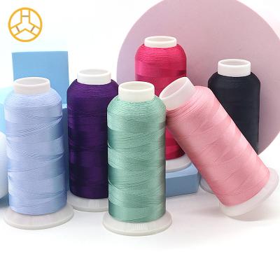 China 120D/2 Yarn Count 720 Colors 4000 Yard Polyester Embroidery Thread for Sewing Machine for sale