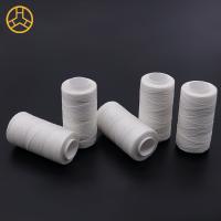 China 100% Polyester Flat Waxed Thread for Kangfa Waterproof 0.8mm 1mm Polyester Leather 50m for sale
