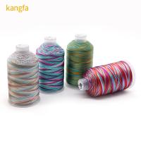 China 15PLY 250g 40 Colors Multi Color Braid Polyester Thread for Weaving Crafts Decoration for sale