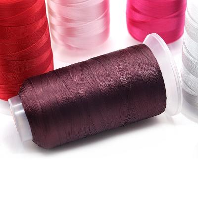China Kangfa 1mm Twisted Nylon Thread Polyester Sewing Thread for Upholstery Pattern Dyed for sale